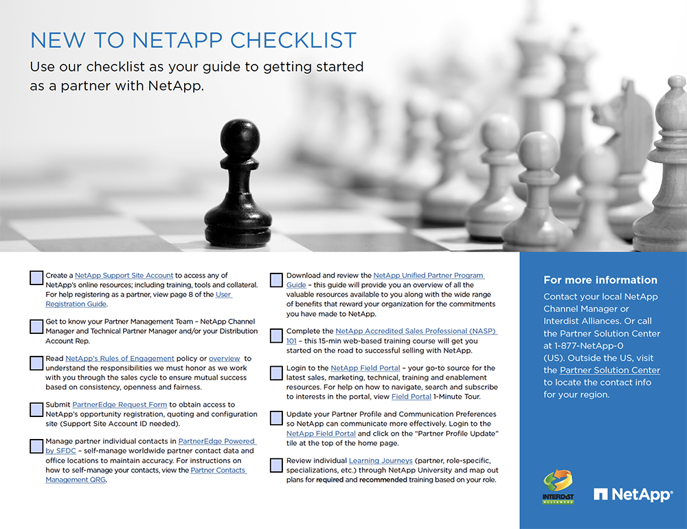 How do I become a NetApp Partner?